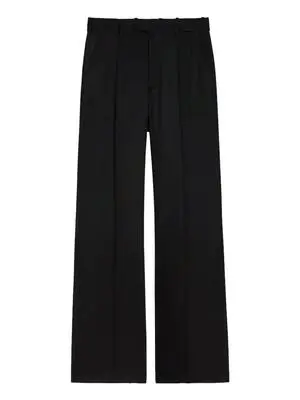NILI LOTAN Etoile Wool Tailored Trousers - Black