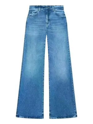 DONDUP Flared Button Jeans - Blue