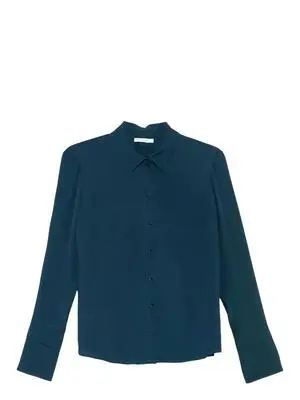 Patrizia Pepe Button-fastening Shirt - Blue