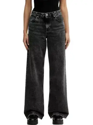 Karl Lagerfeld Wide-leg Jeans - Grey