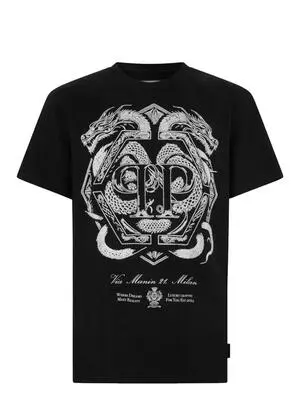 Philipp Plein Round-neck T-shirt - Black