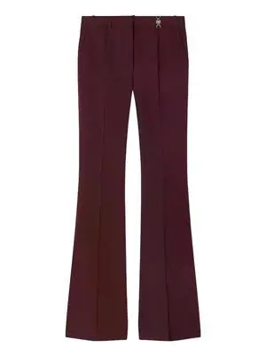 Versace Embellished Trousers - Purple