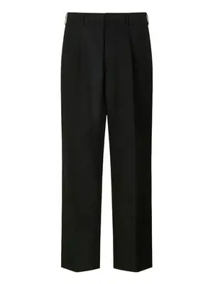 Marni Geometric Jacquard Trousers - Black