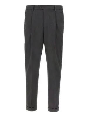 DEVORE INCIPIT Pleated Trousers - Grey