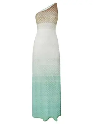 MISSONI Ombre One-Shoulder Dress
