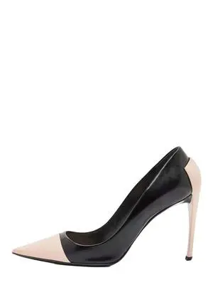 CHRISTIAN LOUBOUTIN Pointed-toe Leather Pumps - Black