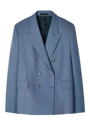 Paul Smith Double-breasted Blazer - Blue