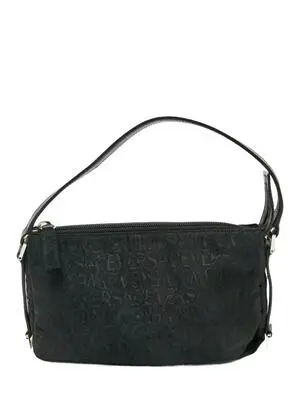 Versace Jacquard Tote Bag - Black