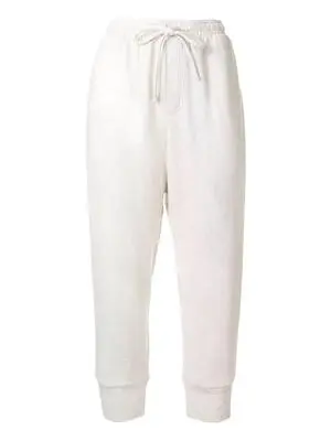 The Upside Cropped Sweatpants - Neutrals