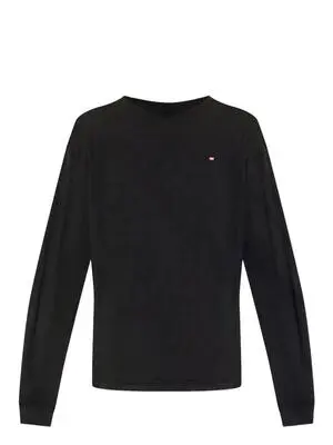 DIESEL Long-sleeve T-shirt - Black