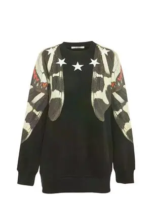 Givenchy Knit Butterfly Sweatshirt - Black