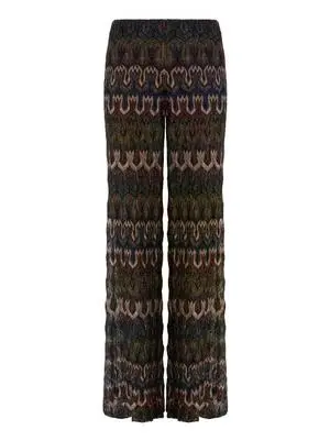 Missoni Patterned Trousers - Brown
