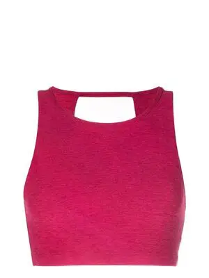 Beyond Yoga Open-back Racerback Bra - Red