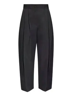 Studio Nicholson Acuna Pleated Trousers - Black
