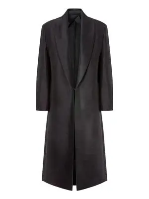 Alberta Ferretti Shawl-collar Coat - Grey