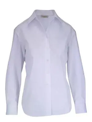 Lafayette 148 New York Collared Button-down Shirt - White