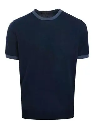 Corneliani Round-neck T-shirt - Blue
