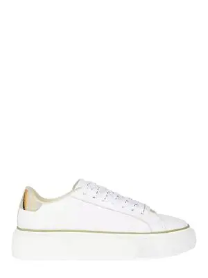 Paul Smith Platform Striped Sneakers - White
