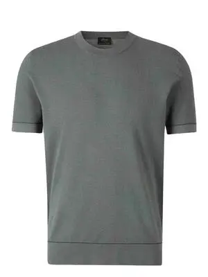 Brioni Textured T-shirt - Green