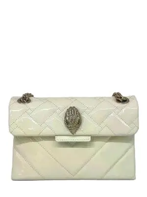 Kurt Geiger Quilted Embellishment Shoulder Bag - White
