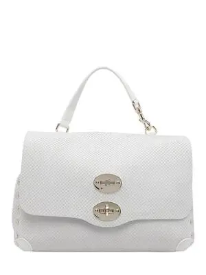 ZANELLATO Amoretto Turn-lock Tote Bag - White