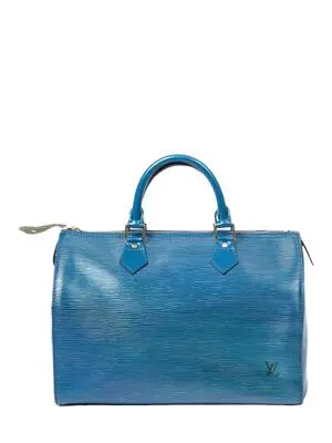 LOUIS VUITTON 2000 Speedy 25 Tote Bag - Blue