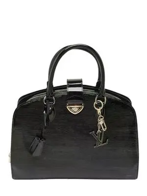 LOUIS VUITTON Pont Neuf Leather Tote Bag - Black