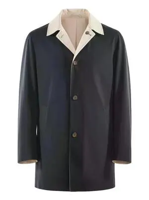 KITON Reversible Buttoned Coat