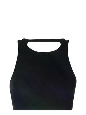 Beyond Yoga Open-back Racerback Bra - Black