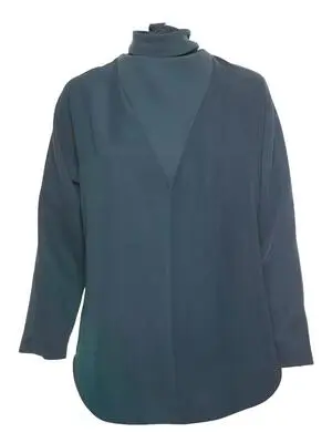 Balenciaga Tie Asymmetric Top - Blue