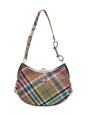 VIVIENNE WESTWOOD Charm Frame Shoulder Bag - Neutrals
