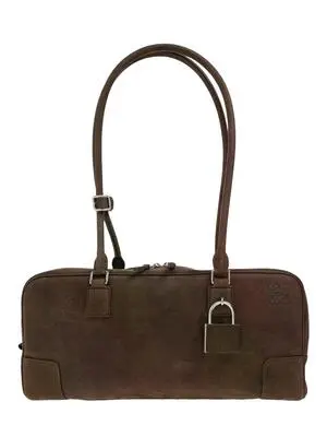 Loewe Amazona Padlock Tote Bag - Brown