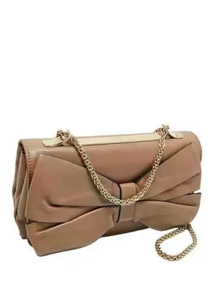 Valentino Garavani Bow Shoulder Bag - Neutrals