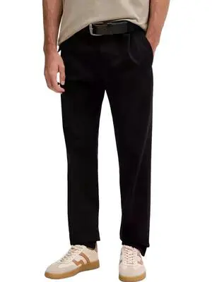 JOOP! Hank Button Chino Trousers - Black