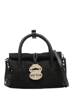 ZANELLATO Baby Dotta Top-handle Crossbody Bag - Black