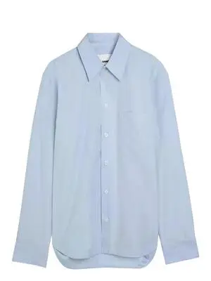 JIL SANDER Pocket Long-sleeve Shirt - Blue