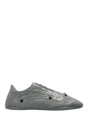 Balenciaga Quilted Lace-up Sneakers - Grey