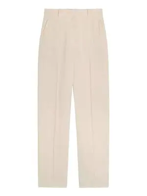 HEIRLOME Carolyn Pleated Trousers - Neutrals