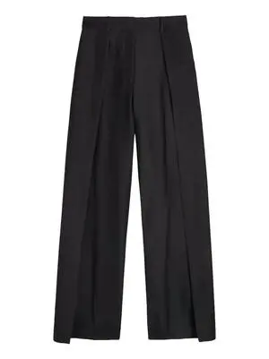 HEIRLOME Tove Pleated Trousers - Black
