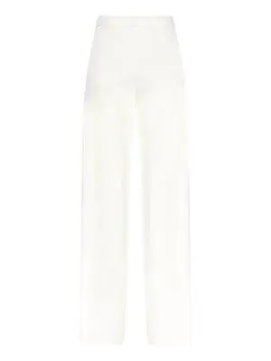 Max Mara Dentice Buttoned Trousers - White