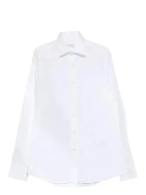 Tagliatore Cardigen Buttoned Shirt - White