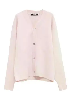 Jacquemus Button-fastening Cardigan - Pink