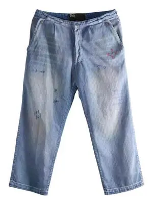 PALY HOLLYWOOD Distressed Trousers - Blue