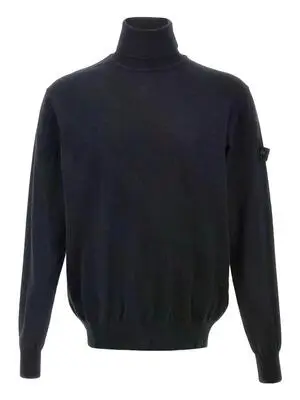 Peuterey Goran 08 Ribbed Turtleneck Sweater - Blue