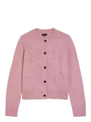 RAILS Coralee Applique Buttoned Sweater