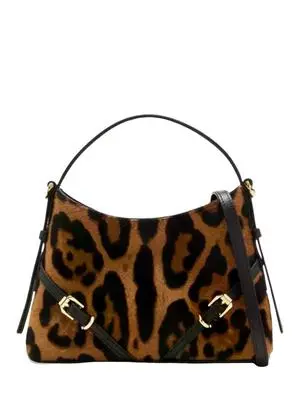 Givenchy Nano Voyou Leopard-pattern Top-handle Tote Bag - Brown