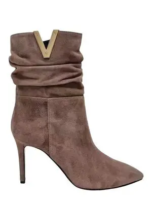 VIA ROMA 15 Pointed-toe Ankle Boots - Brown
