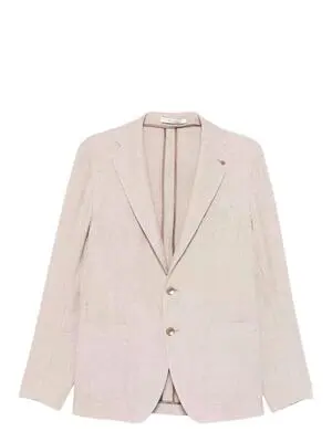 Tagliatore Buttoned Blazer - Pink