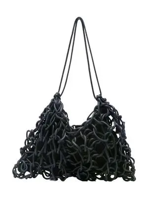 Alienina Knotted Shoulder Bag Blue