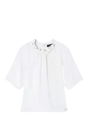 Armani Exchange Short-sleeve Blouse - Neutrals
